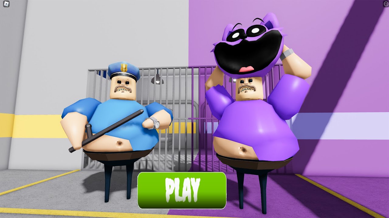 CAT NAP BARRY'S PRISON RUN [OBBY] Catnap Girl Full Gameplay #roblox # ...