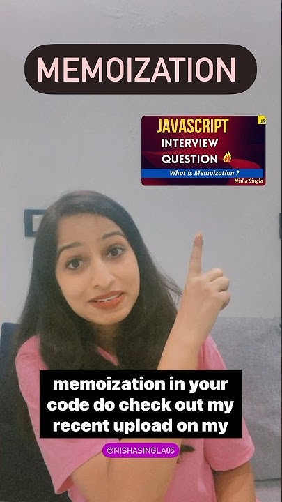 Memoization In Javascript 🔥🔥 Nishasingla Javascript Interview Youtube