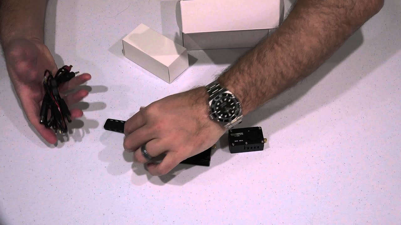 DJI AVL58 5.8 GHz Video Downlink Kit Unboxing in 4K UltraHD - YouTube