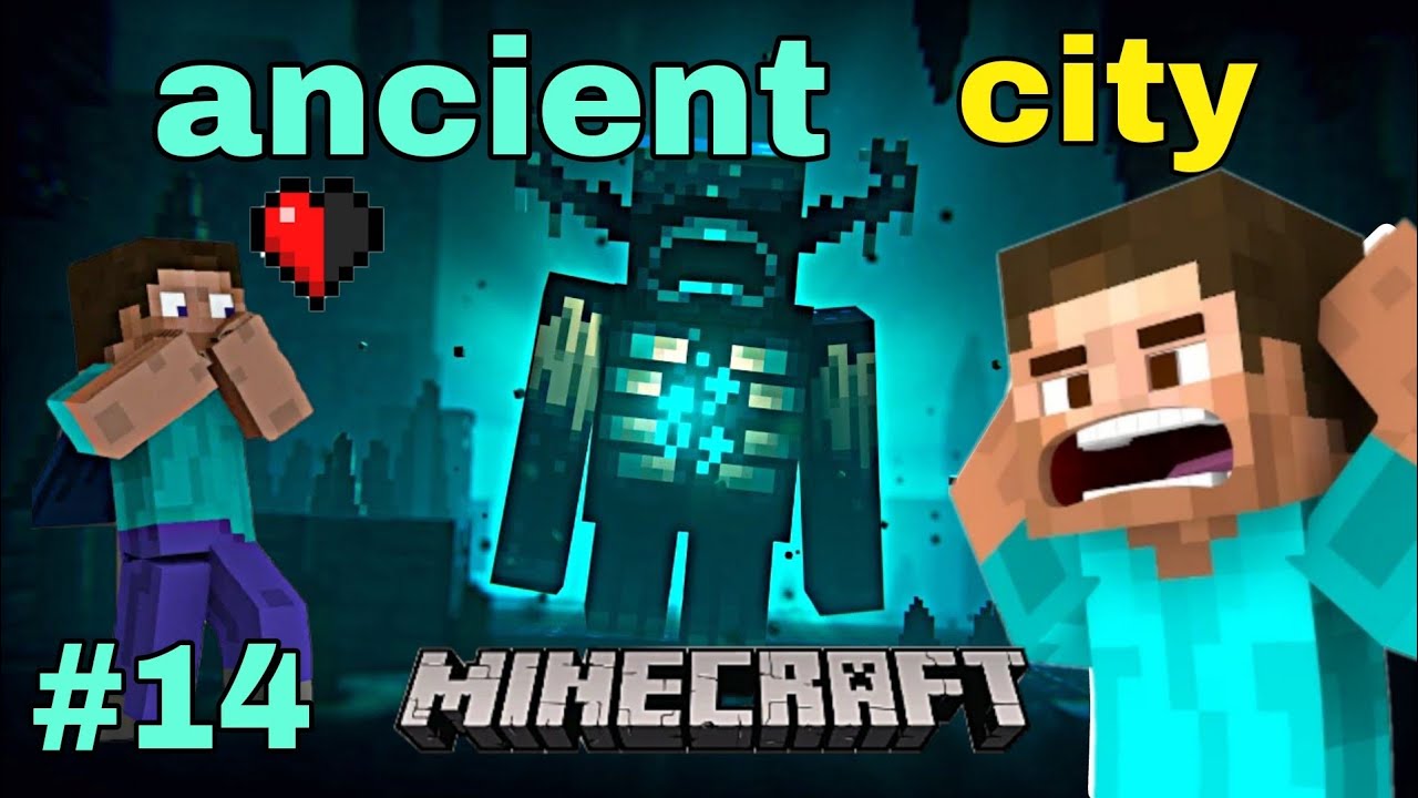 WARDEN || FOUND ANCIENT CITY IN MINECRAFT #14 MINECRAFT. - YouTube