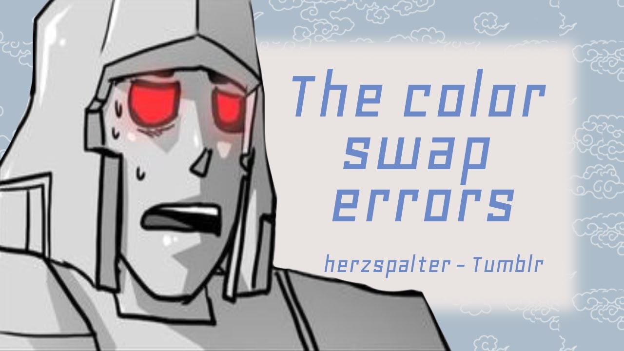 The Color Swap Errors - G1 Transformers - YouTube