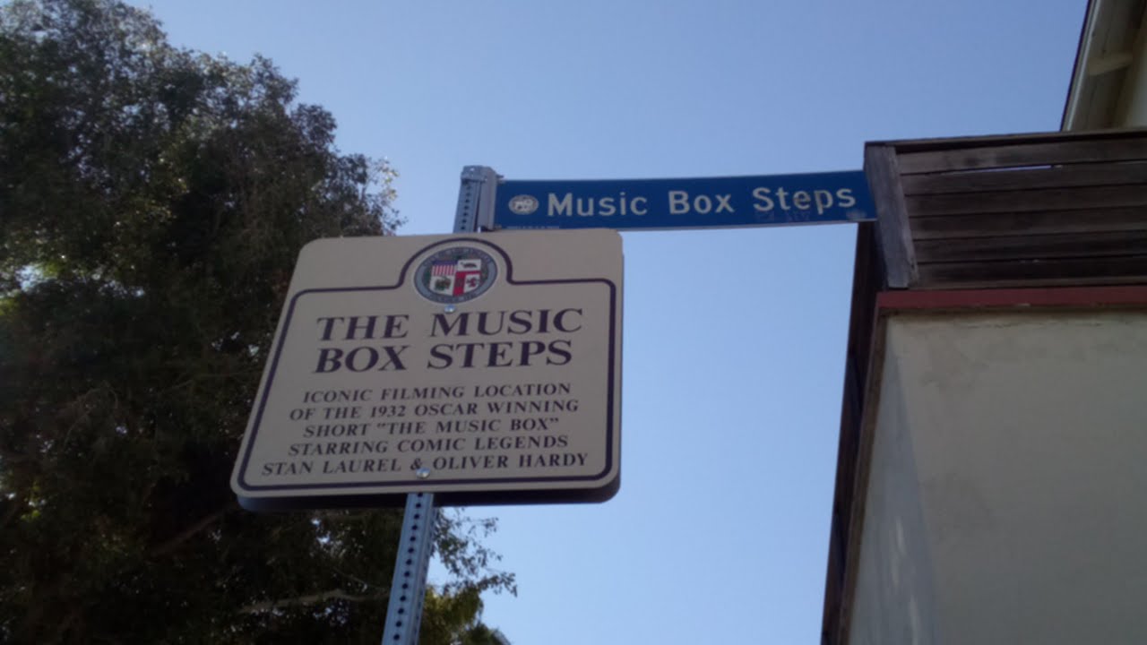 music box stairs/silver lake l.a 1/6/25 - YouTube