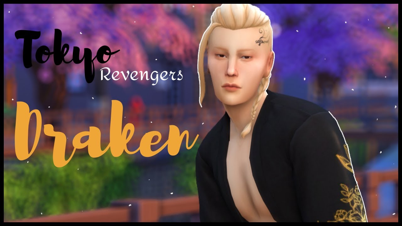 Draken - Tokyo Revengers | Create A Sim| The Sims 4 - YouTube