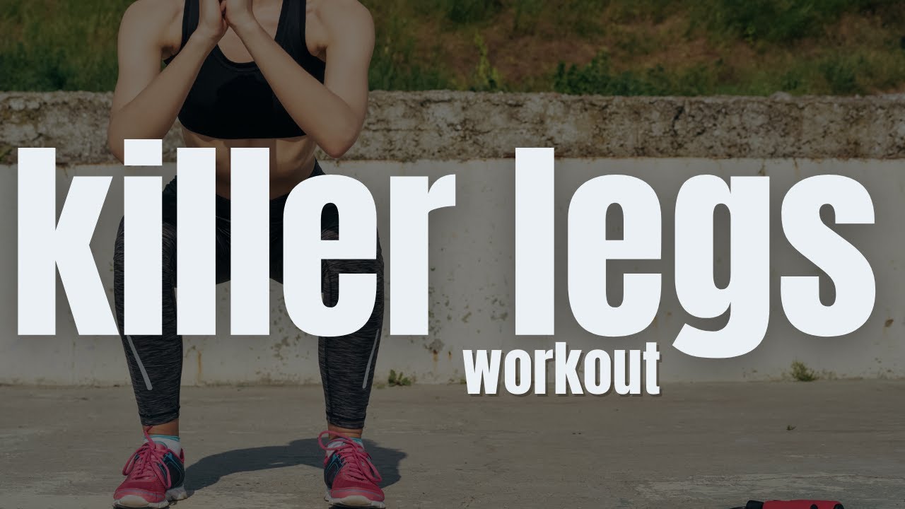 HOME WORKOUT | Killer Legs & Core | No Equipment needed - YouTube