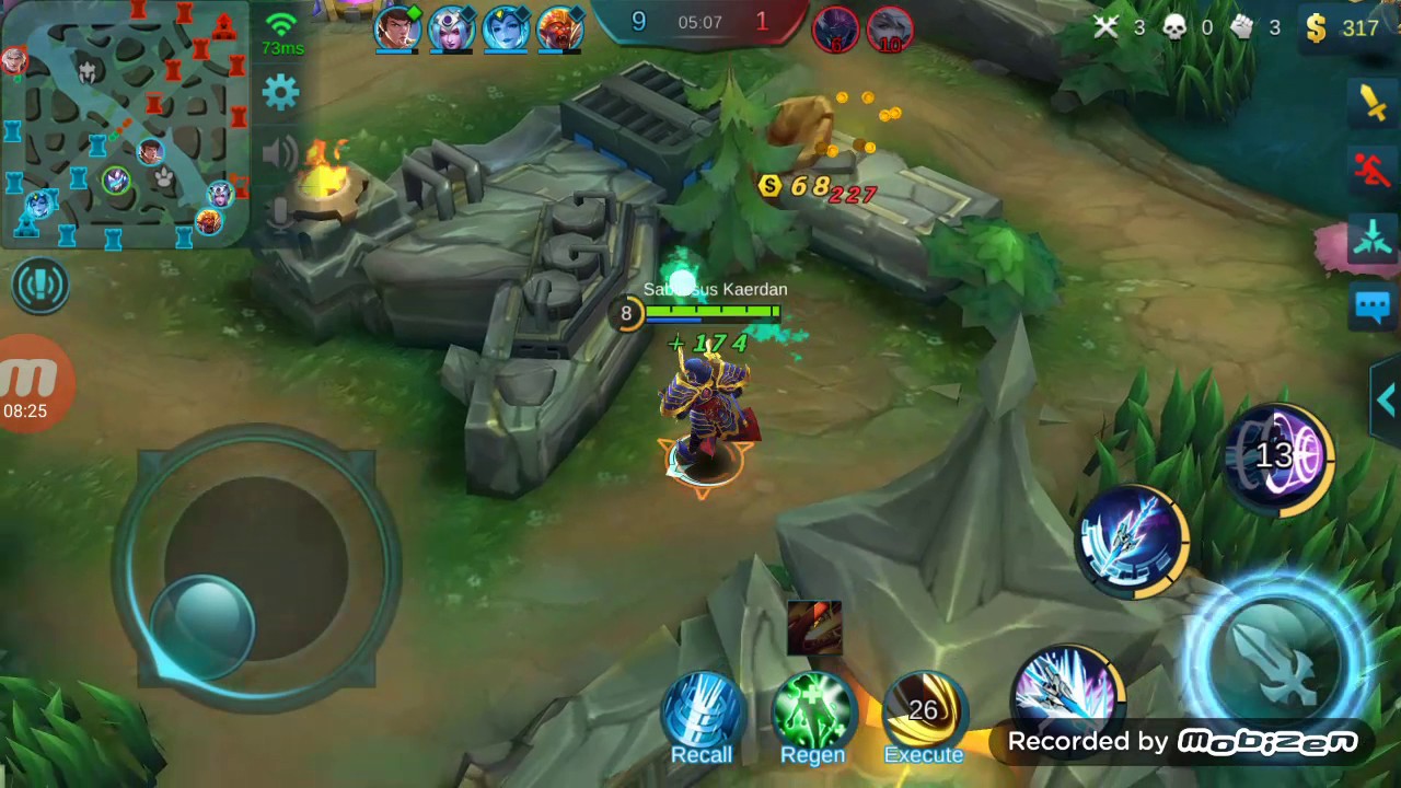 Mobile Legends *Onimusha Commander* Alpha's skin gameplay and skill ...