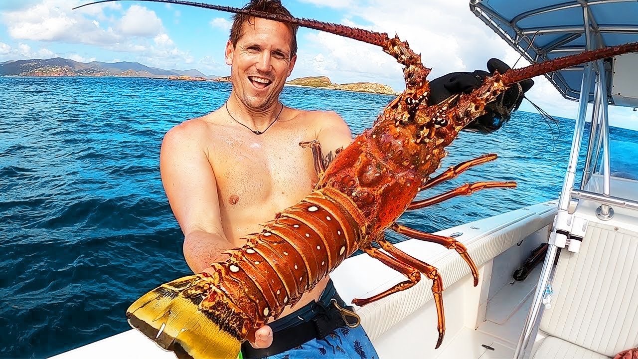 The BEST Way To Catch LOBSTER! | Keeping it SIMPLE {Catch n Cook} - YouTube