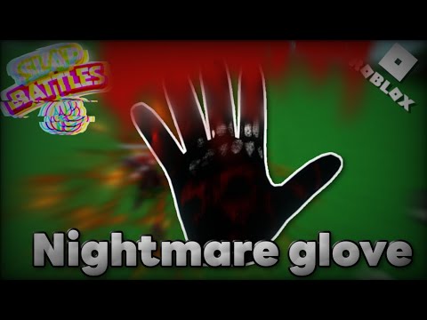 สอนรับถุงมือ Nightmare Glove + รีวิวถุงมือ [💀UPDATE] | Roblox Slap ...