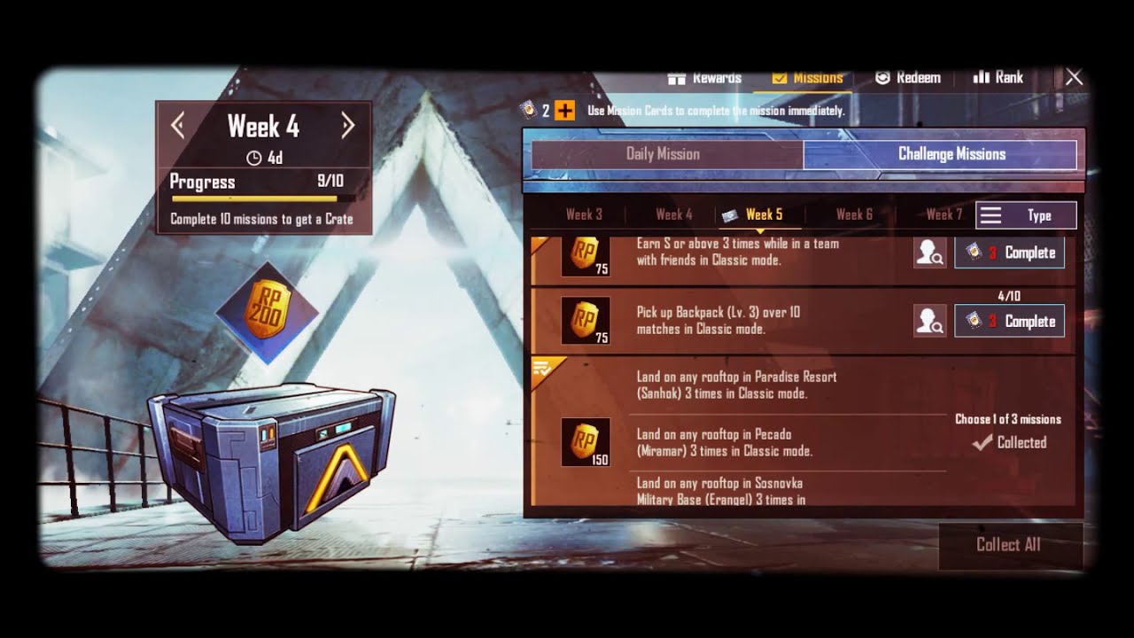 Season 11 week 5 mission - YouTube