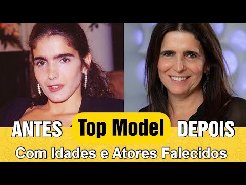Como Está O Elenco Da Novela TOP MODEL 📸 1989 - 2023 | Idades ...