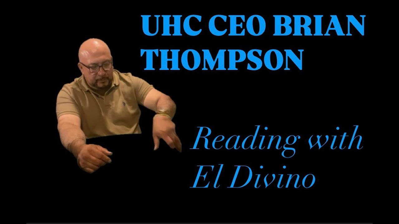 UHC CEO BRIAN THOMPSON: Reading with El Divino - YouTube