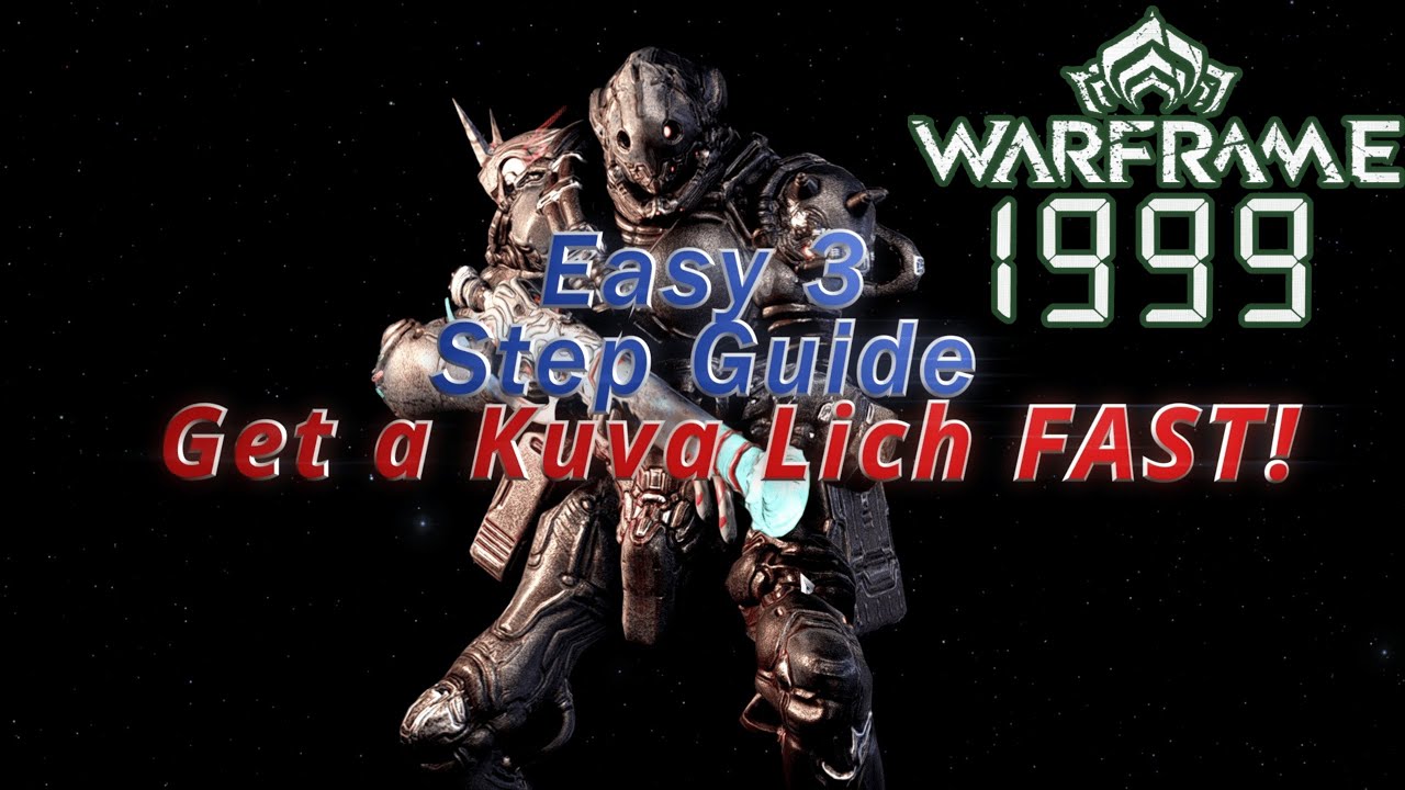 Warframe: Easiest Way to Get a Kuva Lich! (Fast Guide) - YouTube