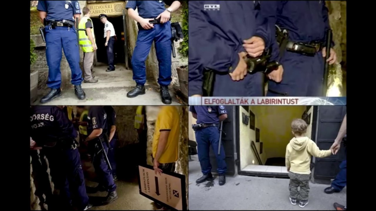 Budai Vár Barlang: closed Labirintus - Labyrinth Budapest after police ...