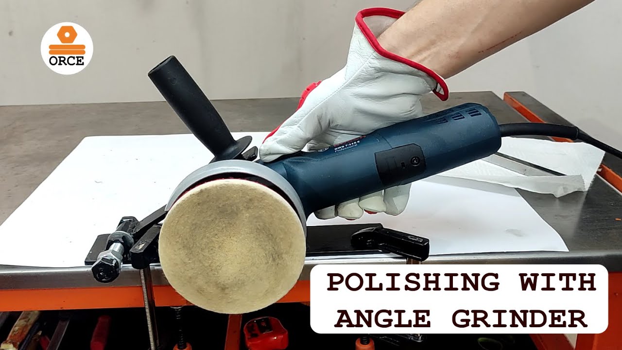 Angle grinder jig for polishing, turn your angle grinder in polishing ...