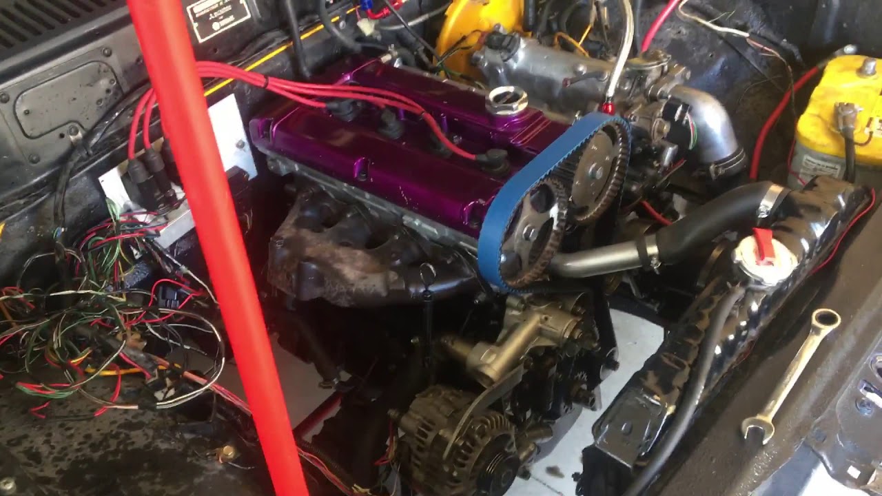 Revisando detalles 4G63T Mitsubishi eclipse Swap RWD Ram 50 México ...