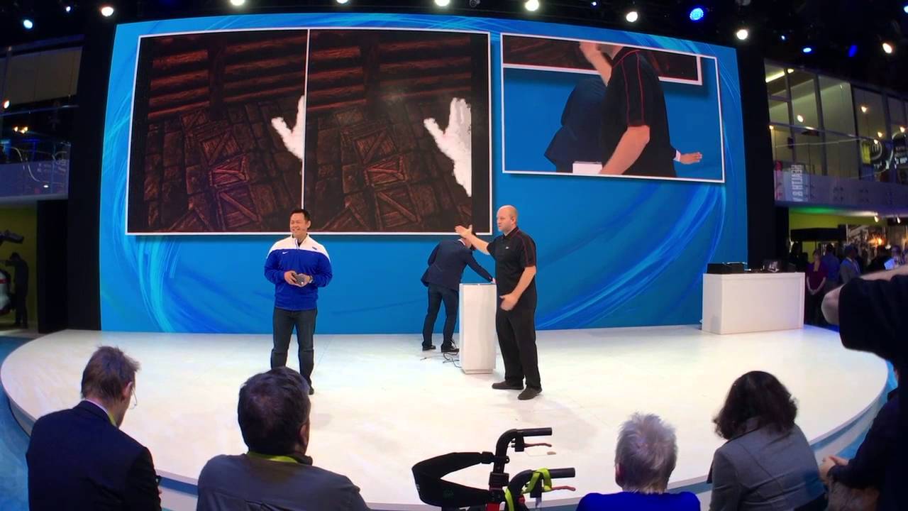 CES Intel Mobile VR Demo - YouTube