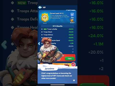 How does VIP12 shop looks like. Congrats Daphne! #whiteoutsurvival #sologaming #vip12 #wos. #shorts