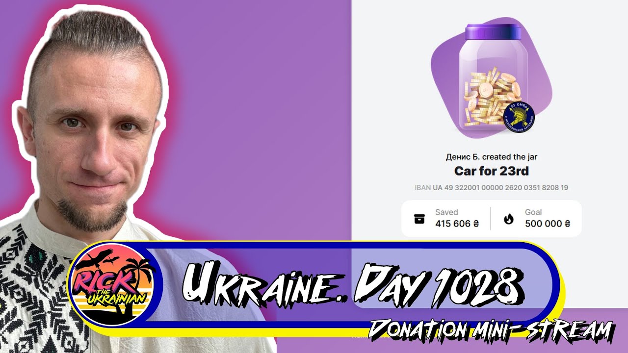 Ukraine. Day 1028 (Dec 17th 2024) Donation Mini-Stream - YouTube