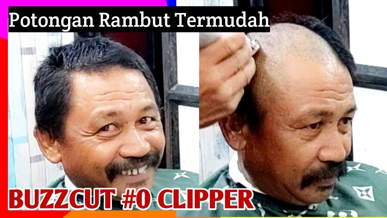 Potongan Rambut Paling Mudah⁉️ BUZZCUT GUARD NOL @WARCUBontomanai8910 ...