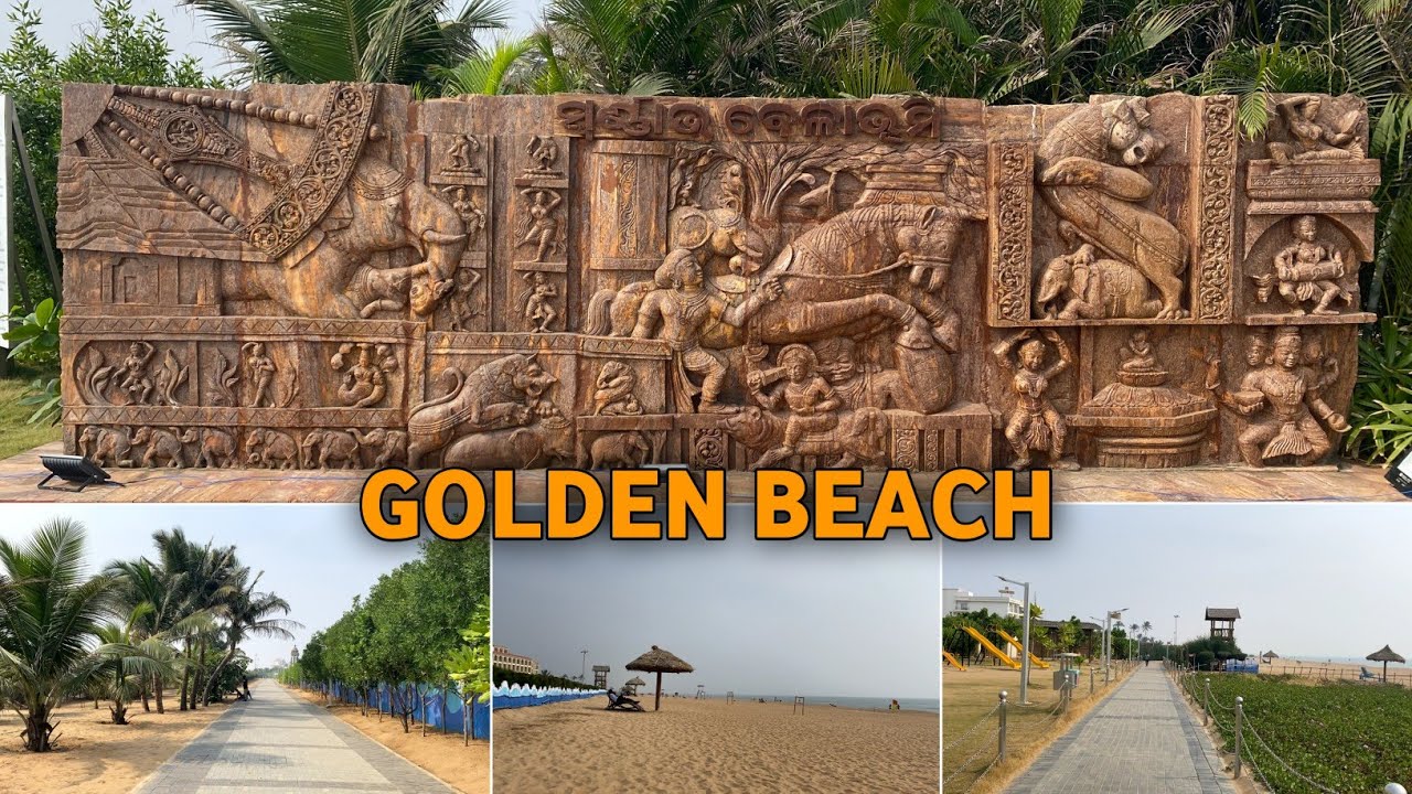 Blue Flag Beach Puri || Golden Beach || Puri Tourist places || Odisha ...