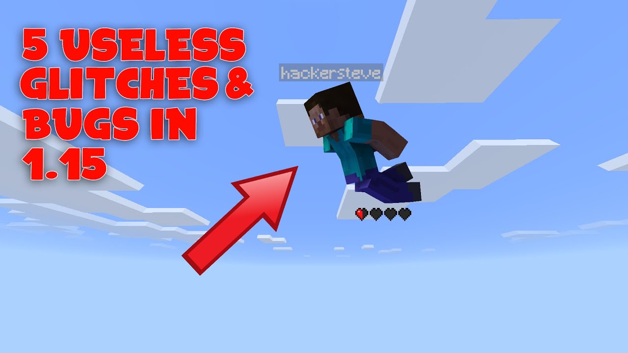5 USELESS MINECRAFT GLITCHES & BUGS THAT STILL WORKS IN 1.15 (2020 ...