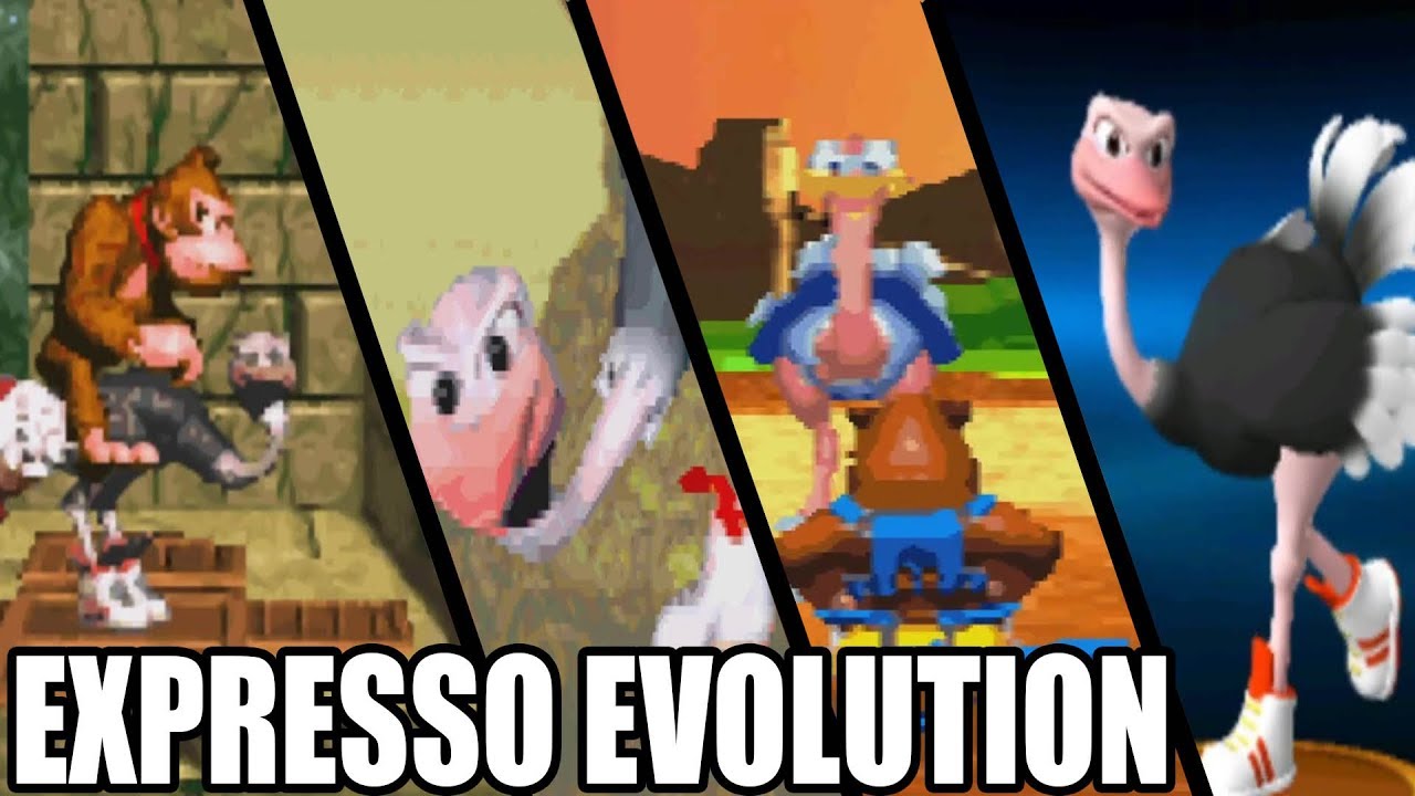 Evolution of Expresso the Ostrich - YouTube