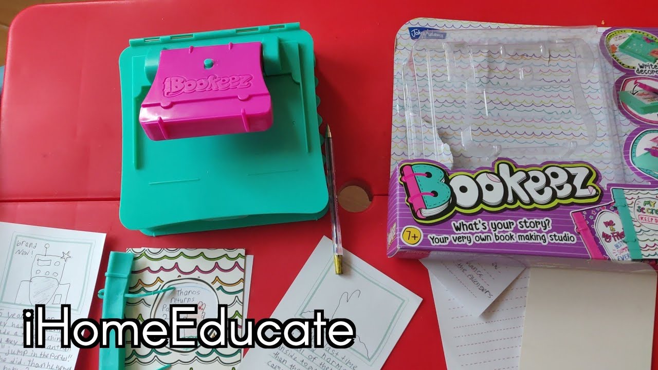 Teach Kids How to Make A Book with Toy Book Studio - Bookeez - YouTube