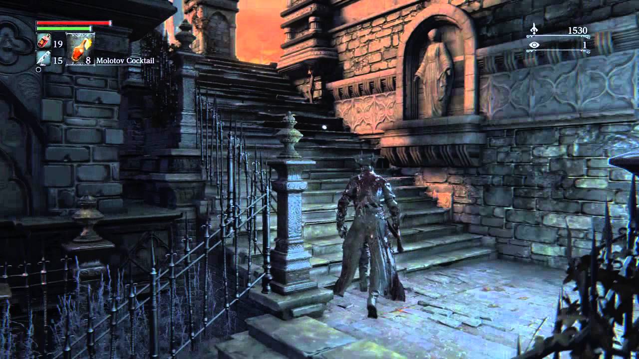 Bloodborne™ Gameplay_02_Central Yarnham Hunter Set & Cleric Beast - YouTube