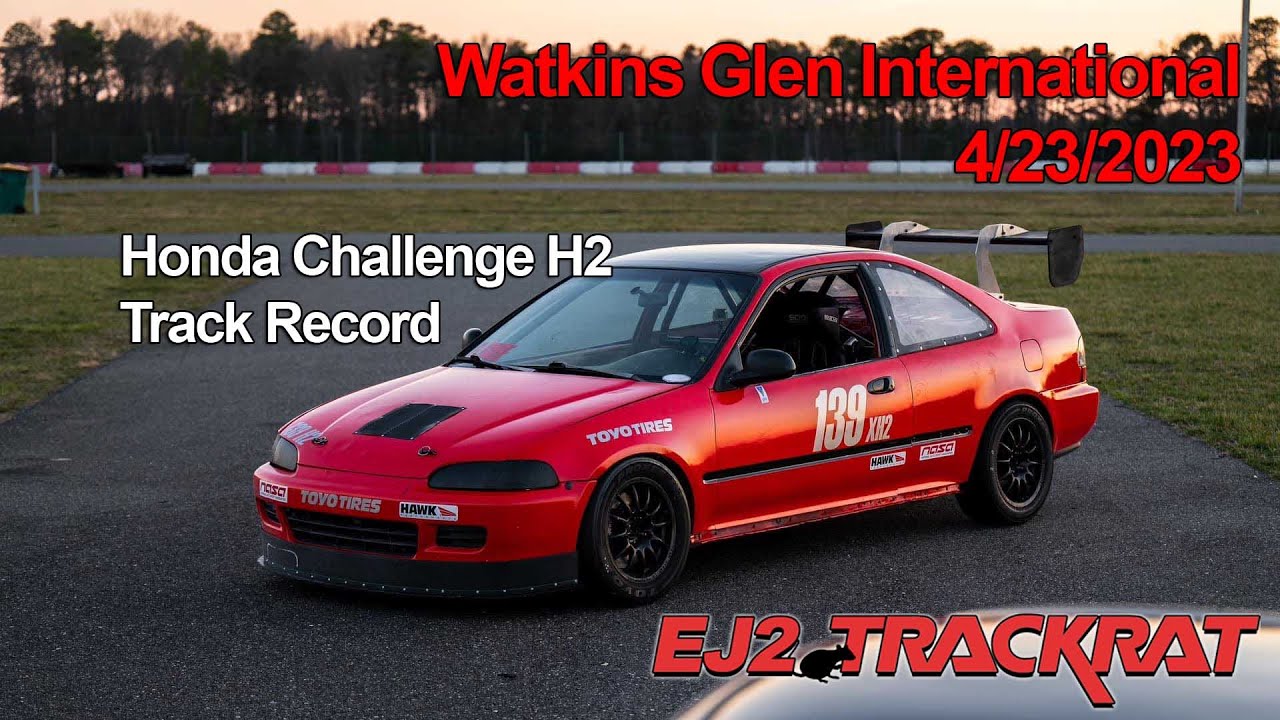 Watkins Glen International Honda Challenge H2 Race and Lap Record NASA ...