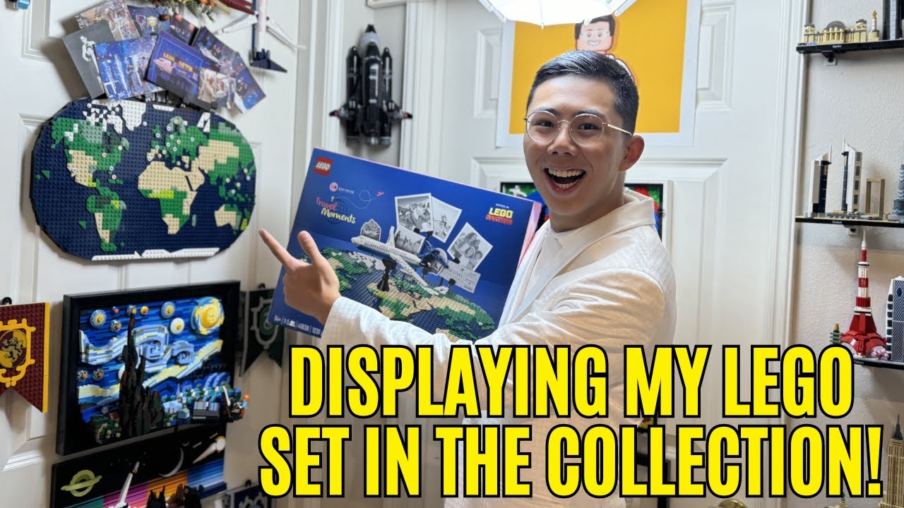 Displaying our new LEGO set in my collection! - YouTube