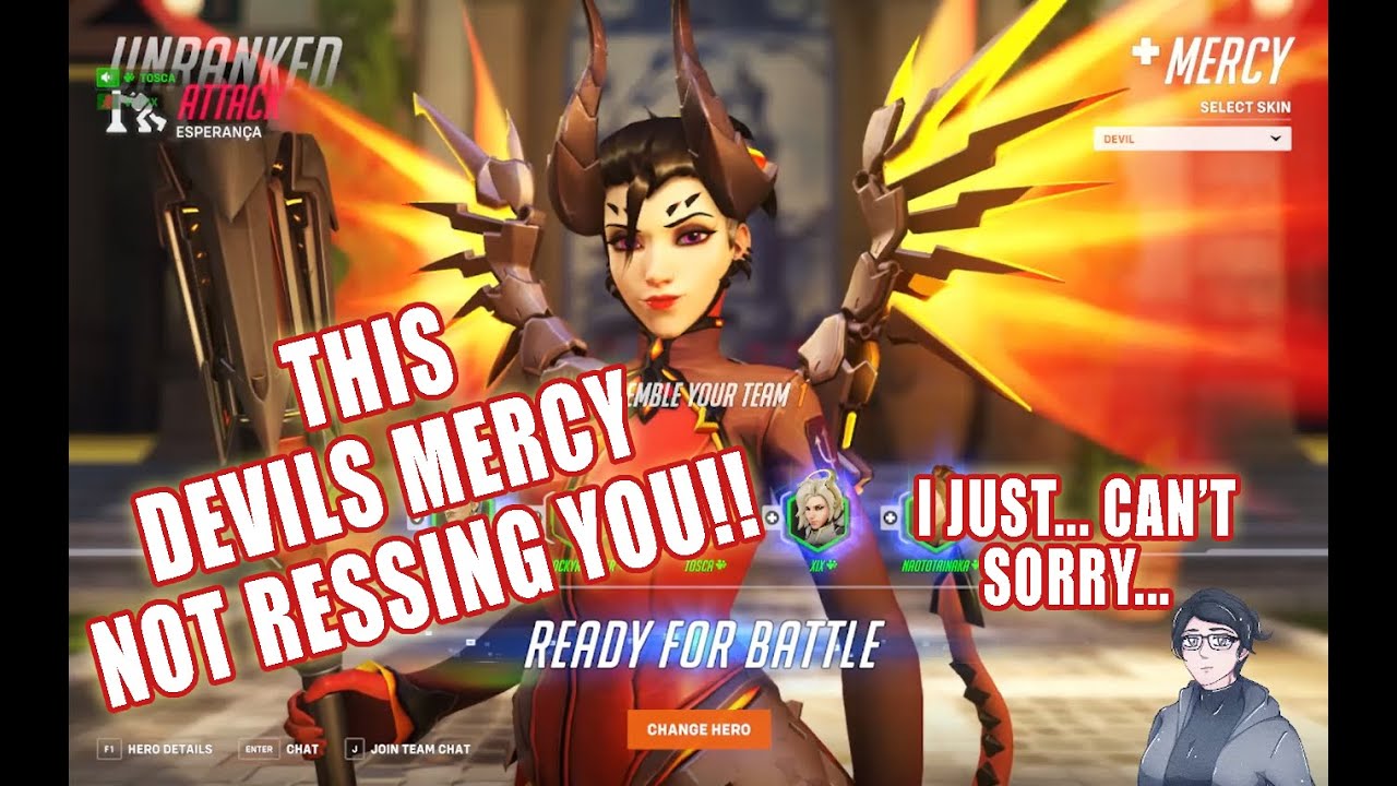 [ OVERWATCH 2 ] Mercy - I'm Just Focus Boosting My Tank... - YouTube