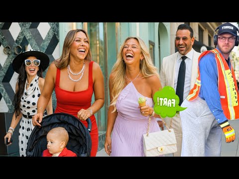 Farting On Rich Women In Beverly Hills!!! lol