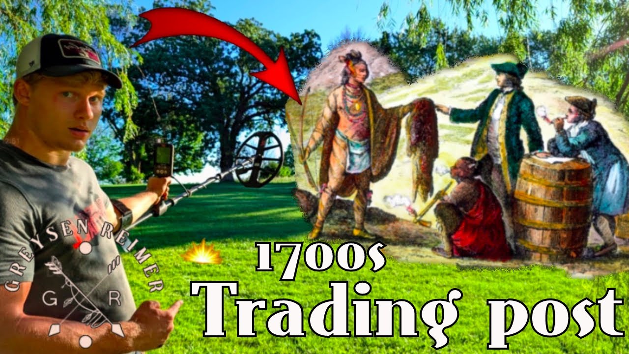 (Rings,Coins, and Jewelry)- 1700s Trading post, Metal detecting for ...