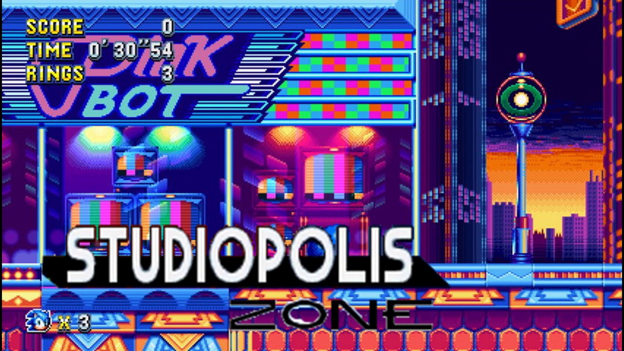 Studiopolis Zone Act 1+2 (Sonic Mania Music Mashup) - YouTube