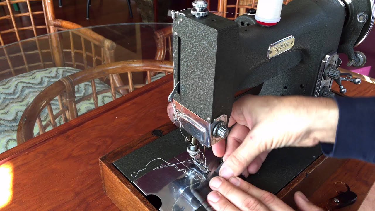 White brand Rotary Sewing Machine Restored! - YouTube