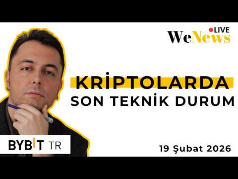 Kriptolarda Son Teknik Görünüm 🔴 WeNews Live 19 Şubat 2026