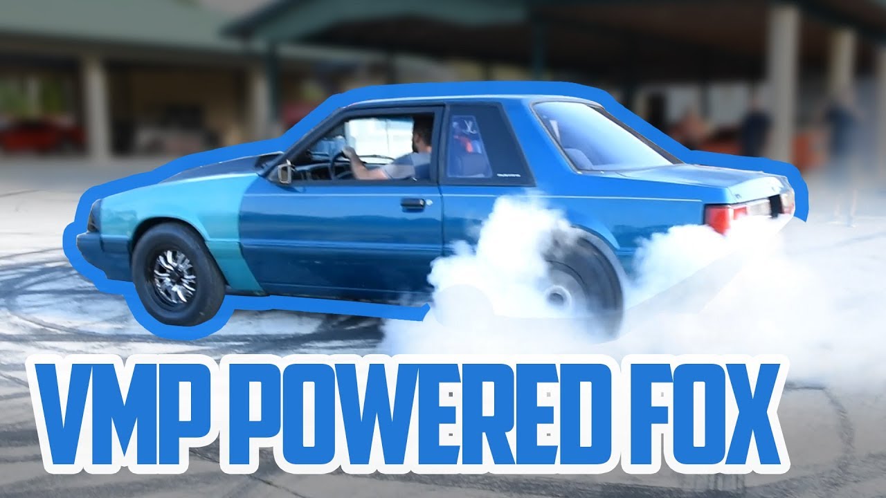 VMP Powered Coyote Swapped Fox Body Hits the Dyno at VMP - YouTube