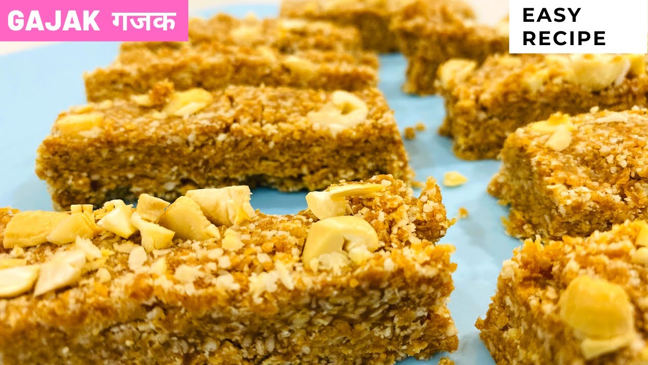 Gajak Recipe | How to make Gajak at home | Til Gajak Recipe | Gajak ...