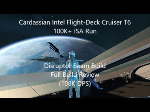 Cardassian Intel Flight Deck Cruiser T6 100K+ ISA Disruptor Beam Build ...