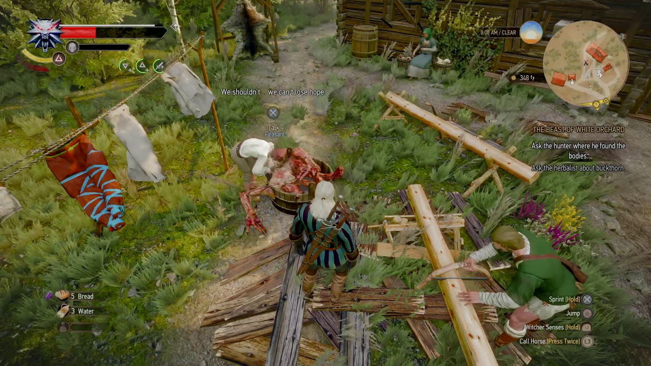 The Witcher 3 - Bath night. - YouTube