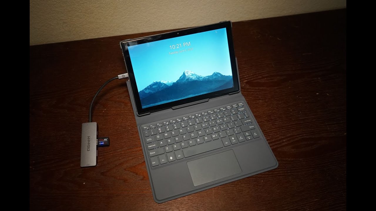 Pine64 PineTab 2 ARM unboxing and initial impression - YouTube