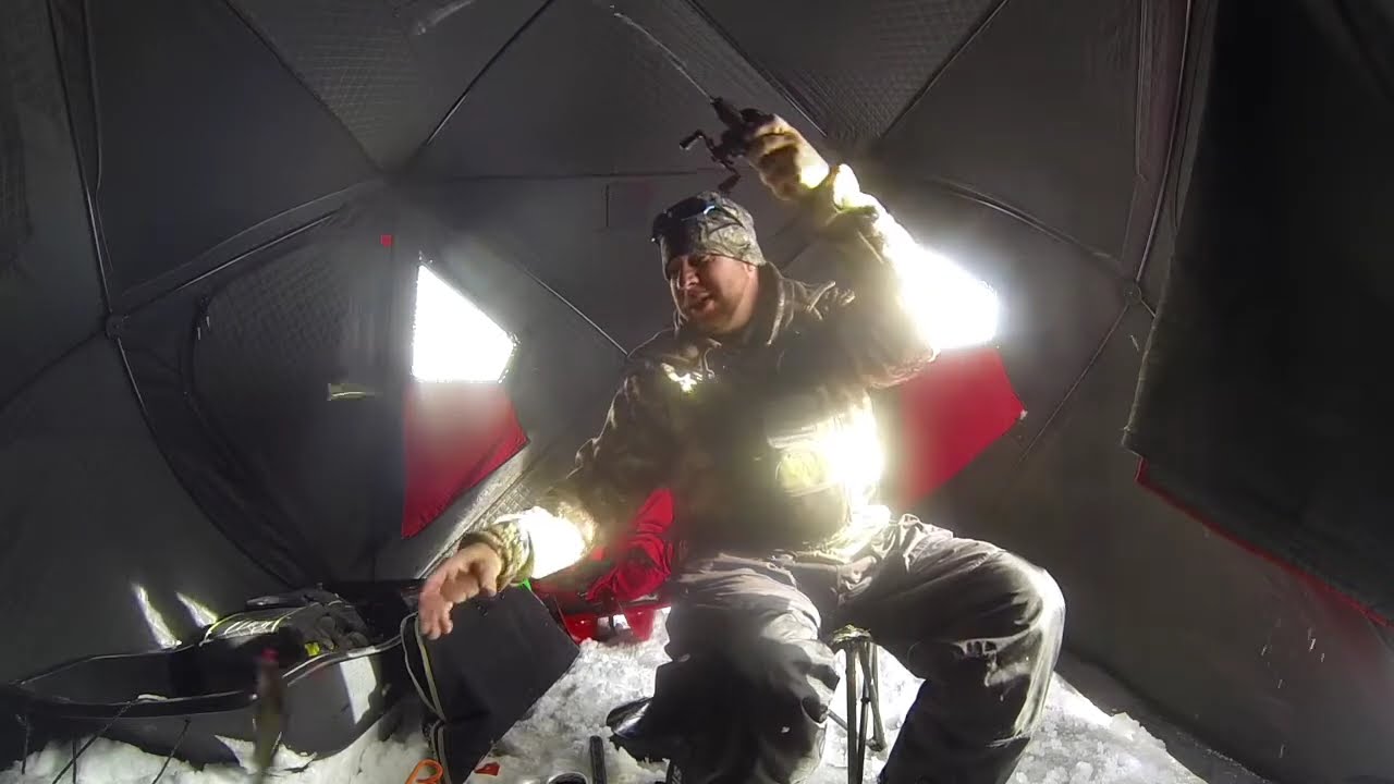 Ice Fishing Mill Hollow Res, Utah - YouTube