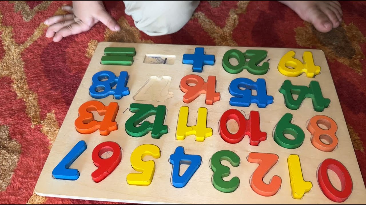 Number Puzzle | Preschool Learning Video for Toddler - YouTube