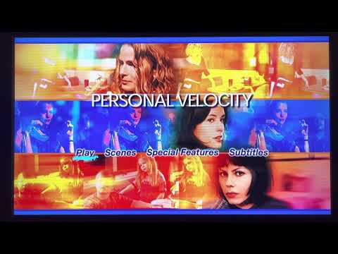 Opening To Personal Velocity 2003 DVD - YouTube