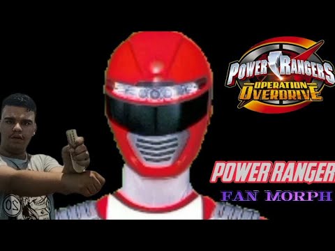power rangers fan morph- operation overdrive red fan morph vfx ft ...
