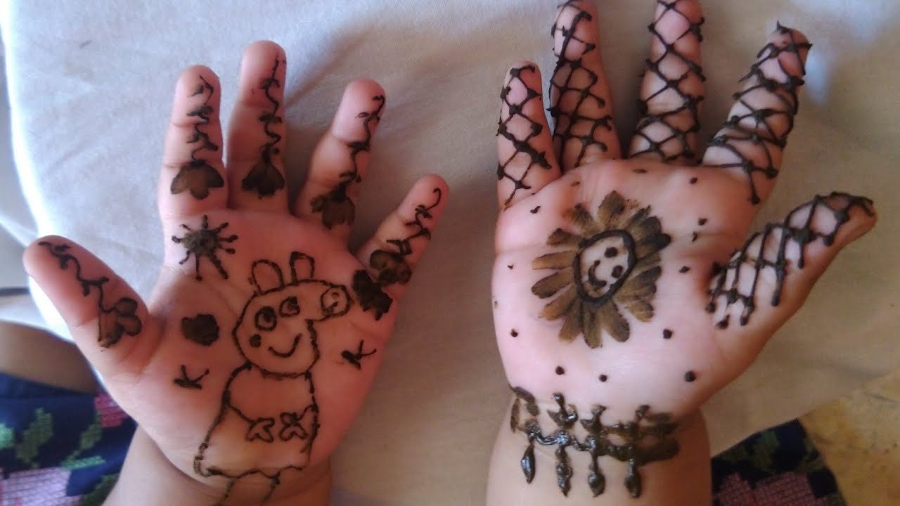 peepa pig cartoon Mehandi 😁 - YouTube