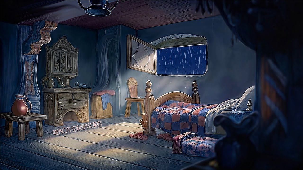 Cottagecore: Vintage Summer Oldies playing in another room - A rainy ...