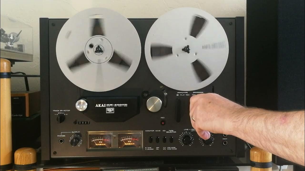 Akai GX-4000D demo - YouTube
