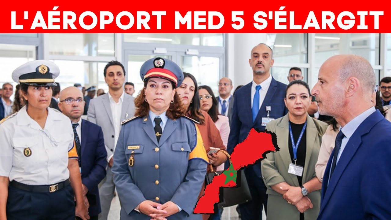 Inauguration de la Nouvelle Zone de Transit à l'Aéroport Mohammed V ...
