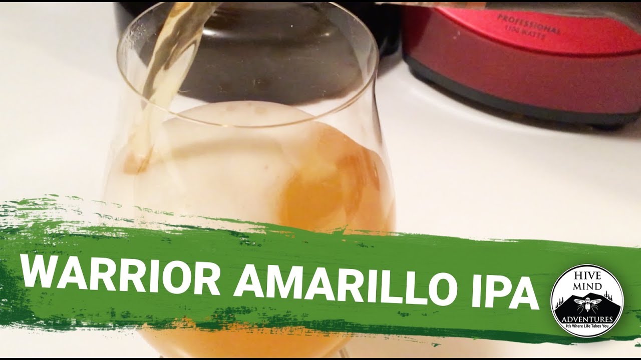 Brewing Beer: Warrior Amarillo IPA - All Grain BIAB Recipe in ...