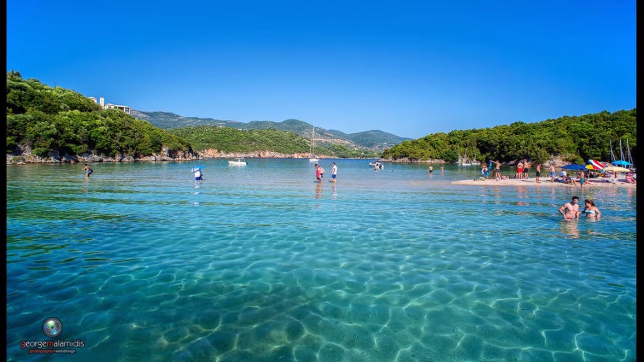 Sivota (4K) 2017 zavia beach mega ammos stavedo beach bar - Συβοτα ...